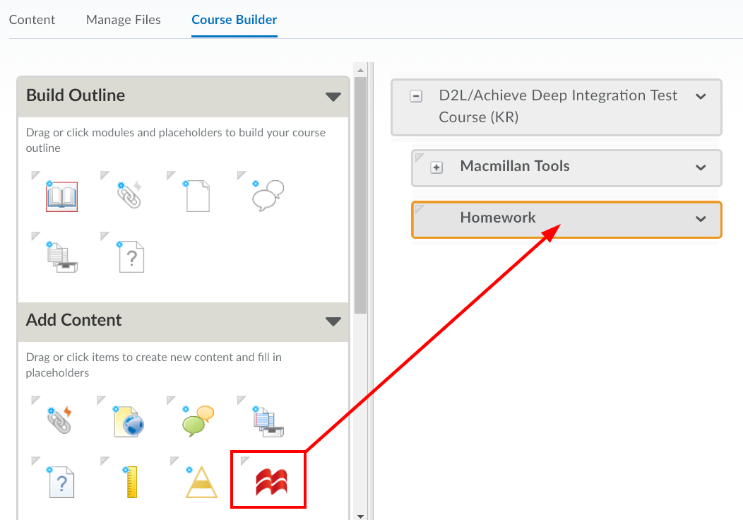 Instructors: Integrate Achieve courses with D2L/Brightspace