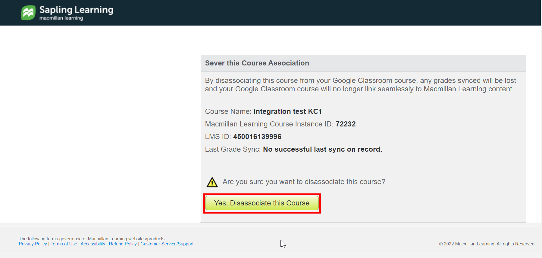 Using Macmillan/BFW tools in your Google Classroom course