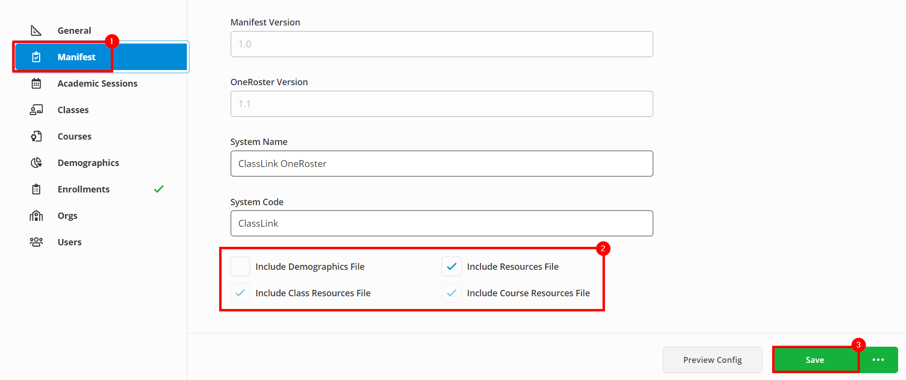 Administrators: Set up a roster integration using ClassLink
