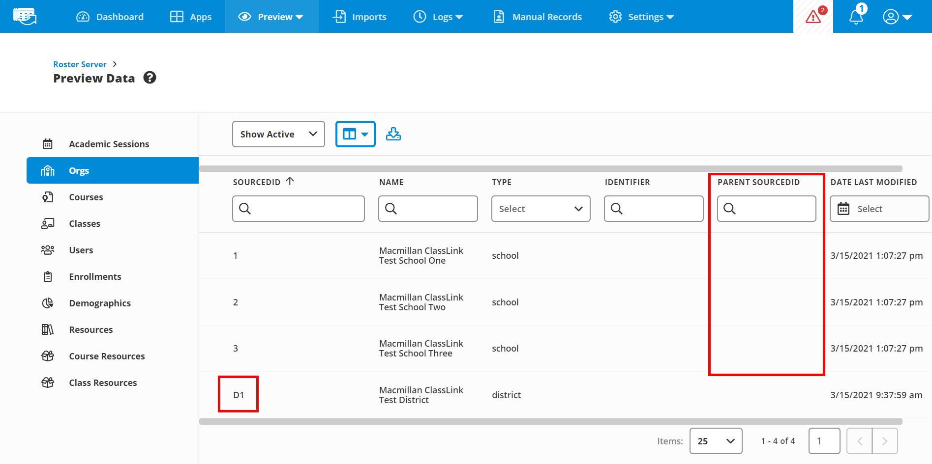 Administrators: Set up a roster integration using ClassLink