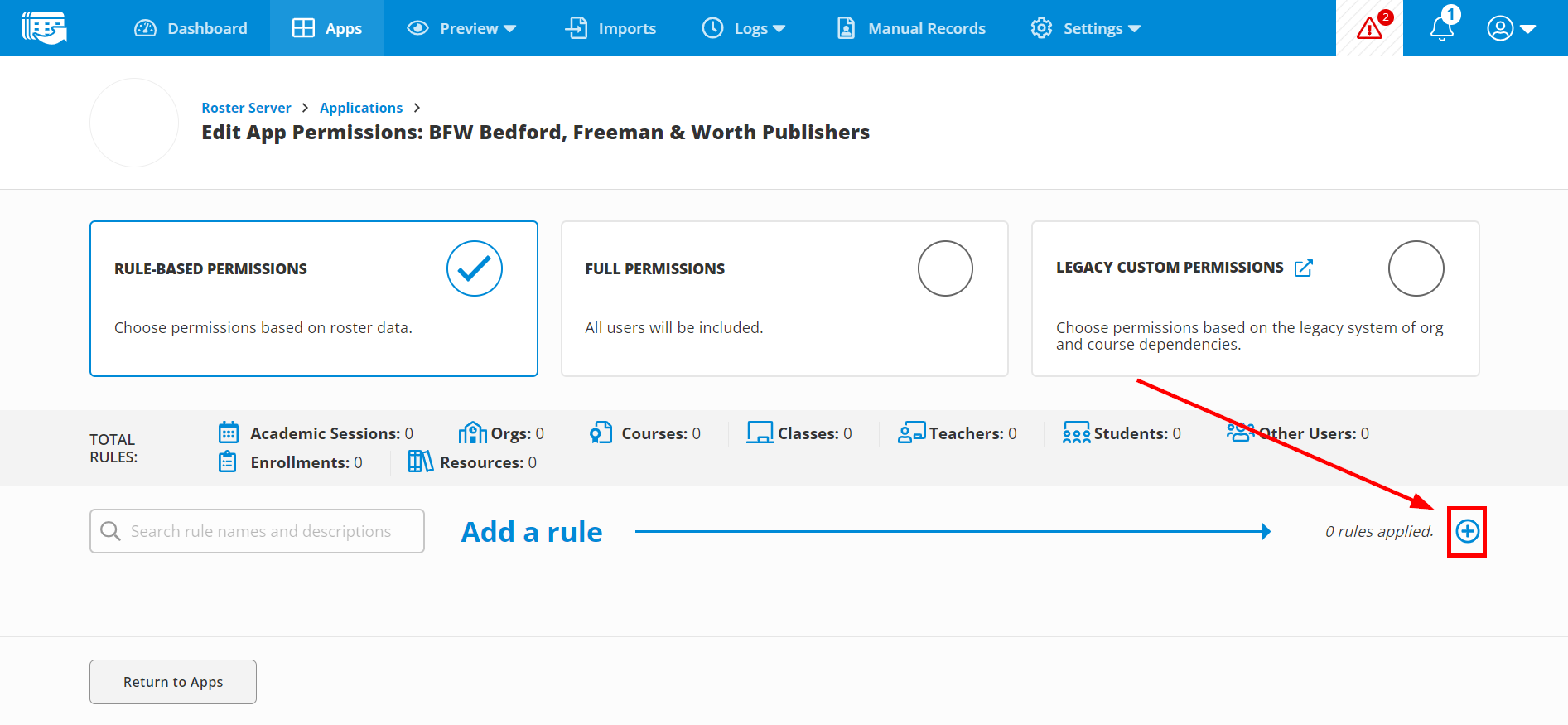 Administrators: Set up a roster integration using ClassLink