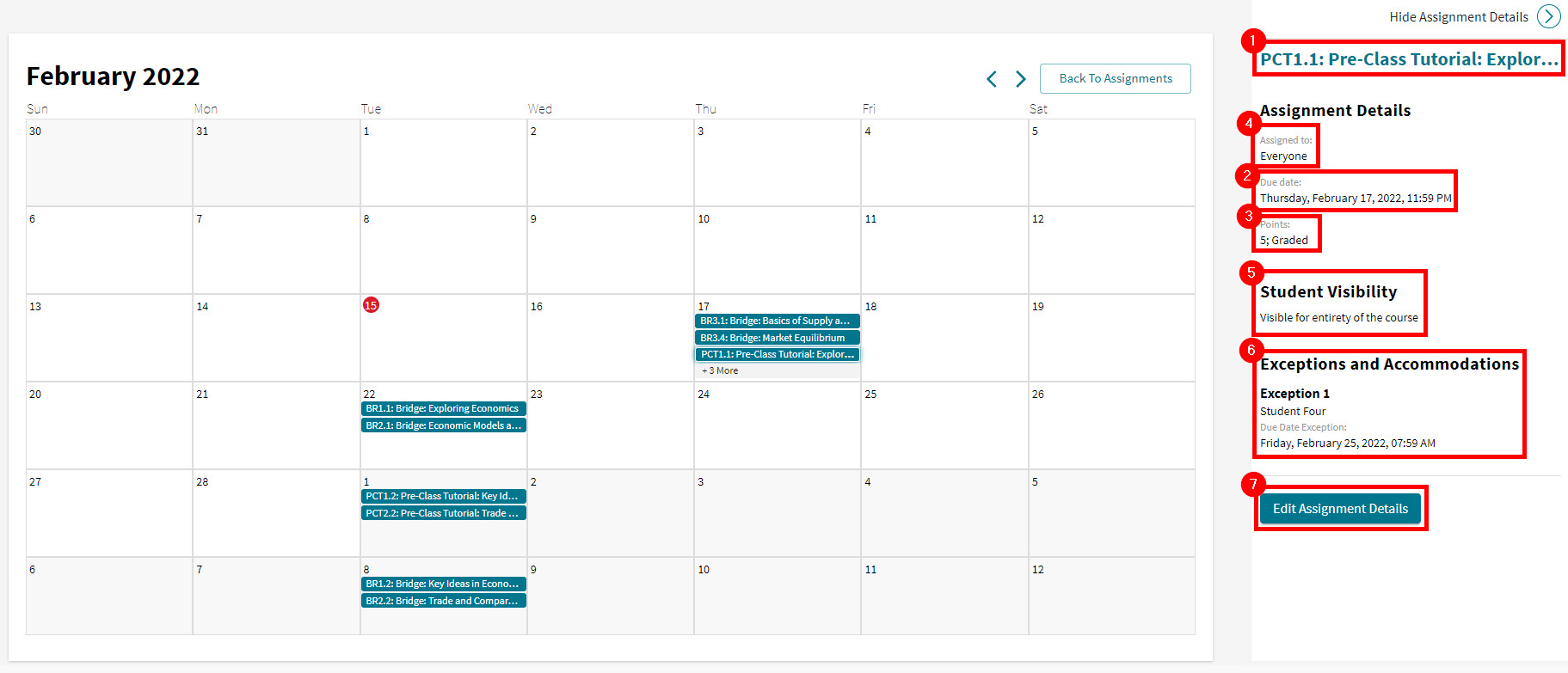 Achieve > Navigating the My Course page