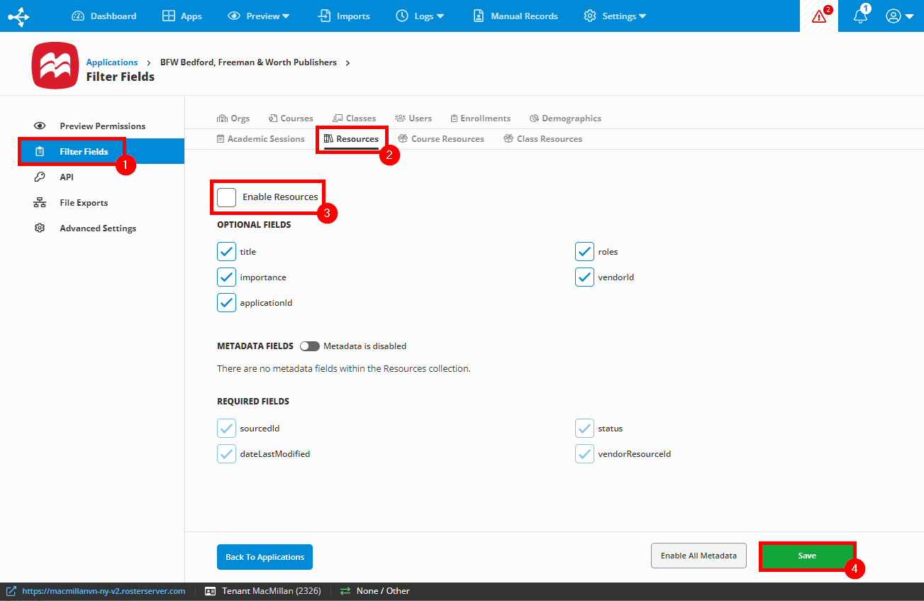Administrators: Set up a roster integration using ClassLink