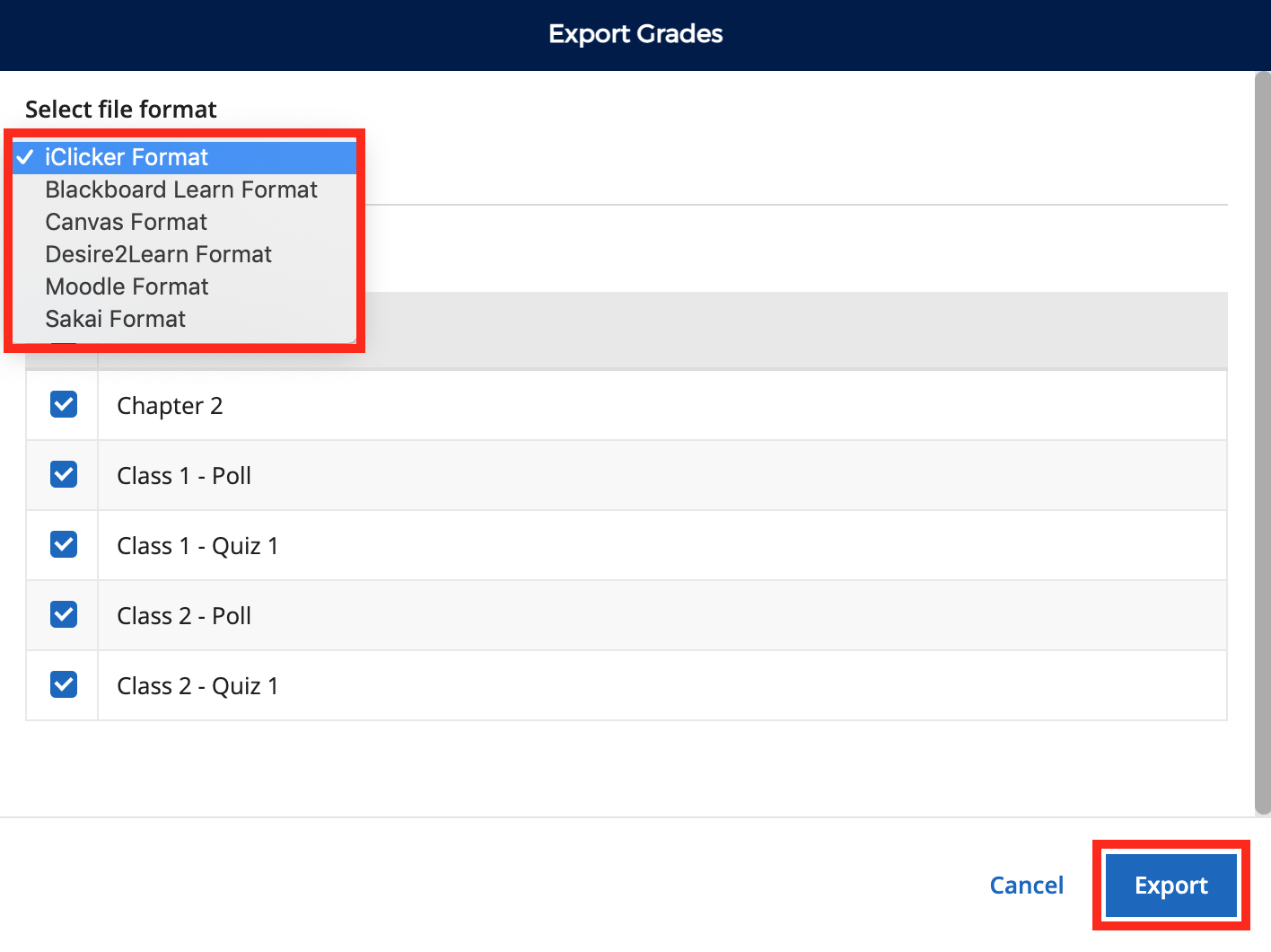 How to Use the Gradebook on the iClicker Cloud Instructor Website