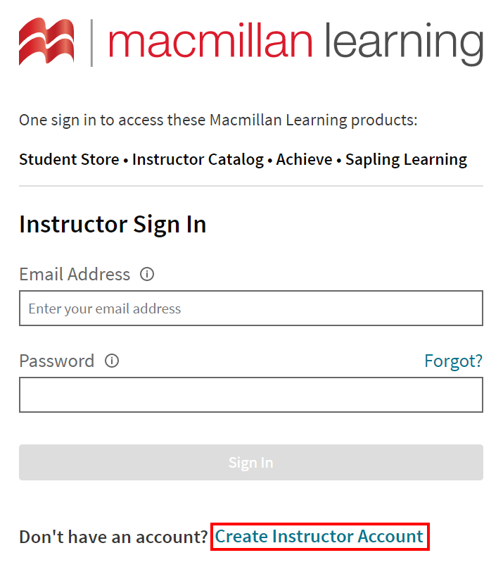 Access the Macmillan Learning or BFW High School Instructor Community