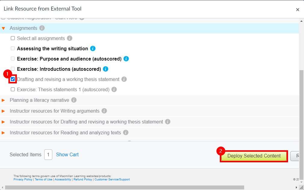 LTI Advantage (LTI 1.3) integration with Canvas for instructors and ...
