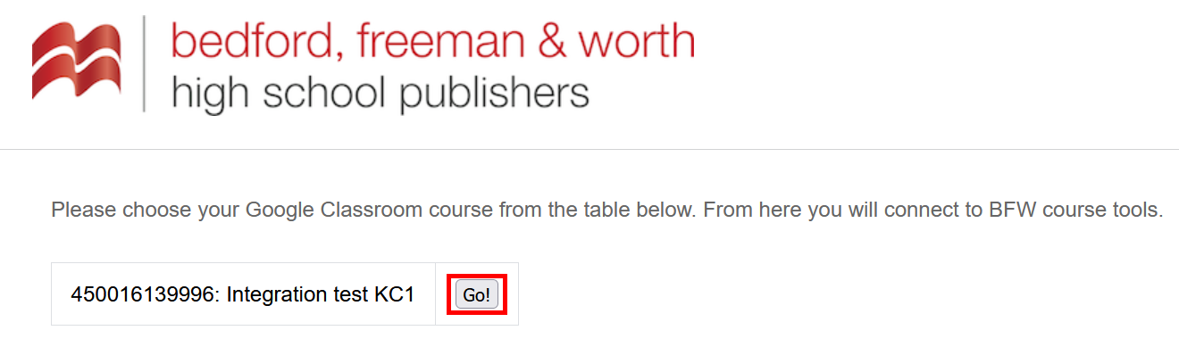 BFW Publishers Support