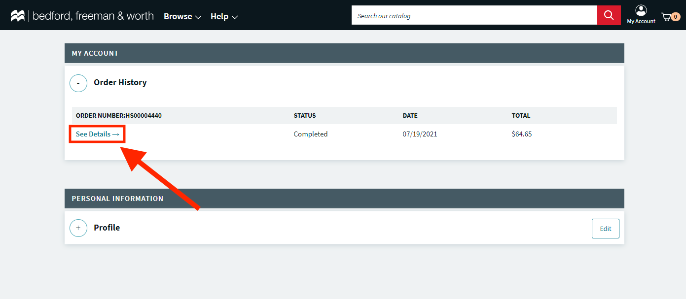 BFW Store > How do I return one or more items I purchased?