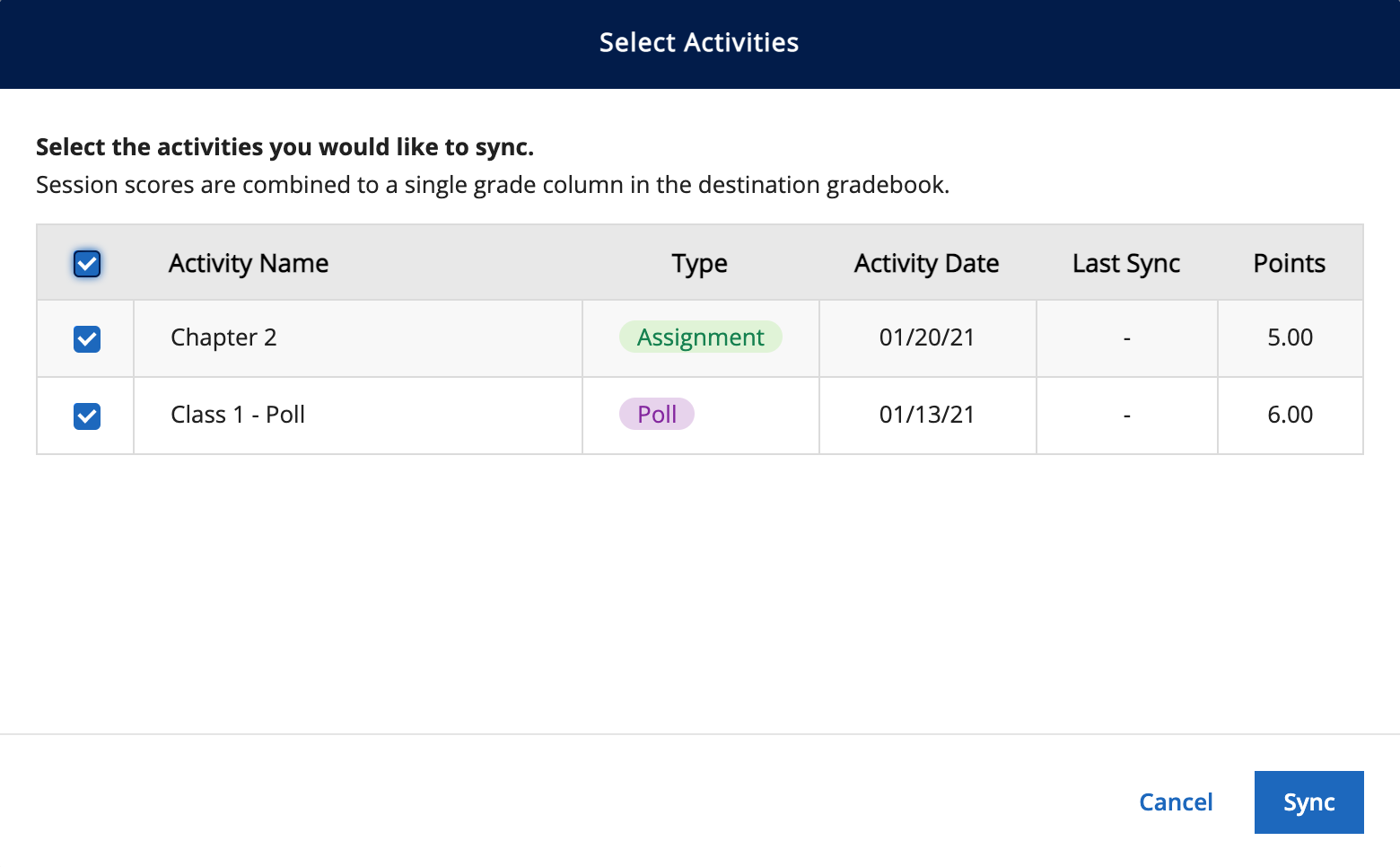 Instructor Guide: iClicker Cloud Roster & Grade Sync with Brightspace ...