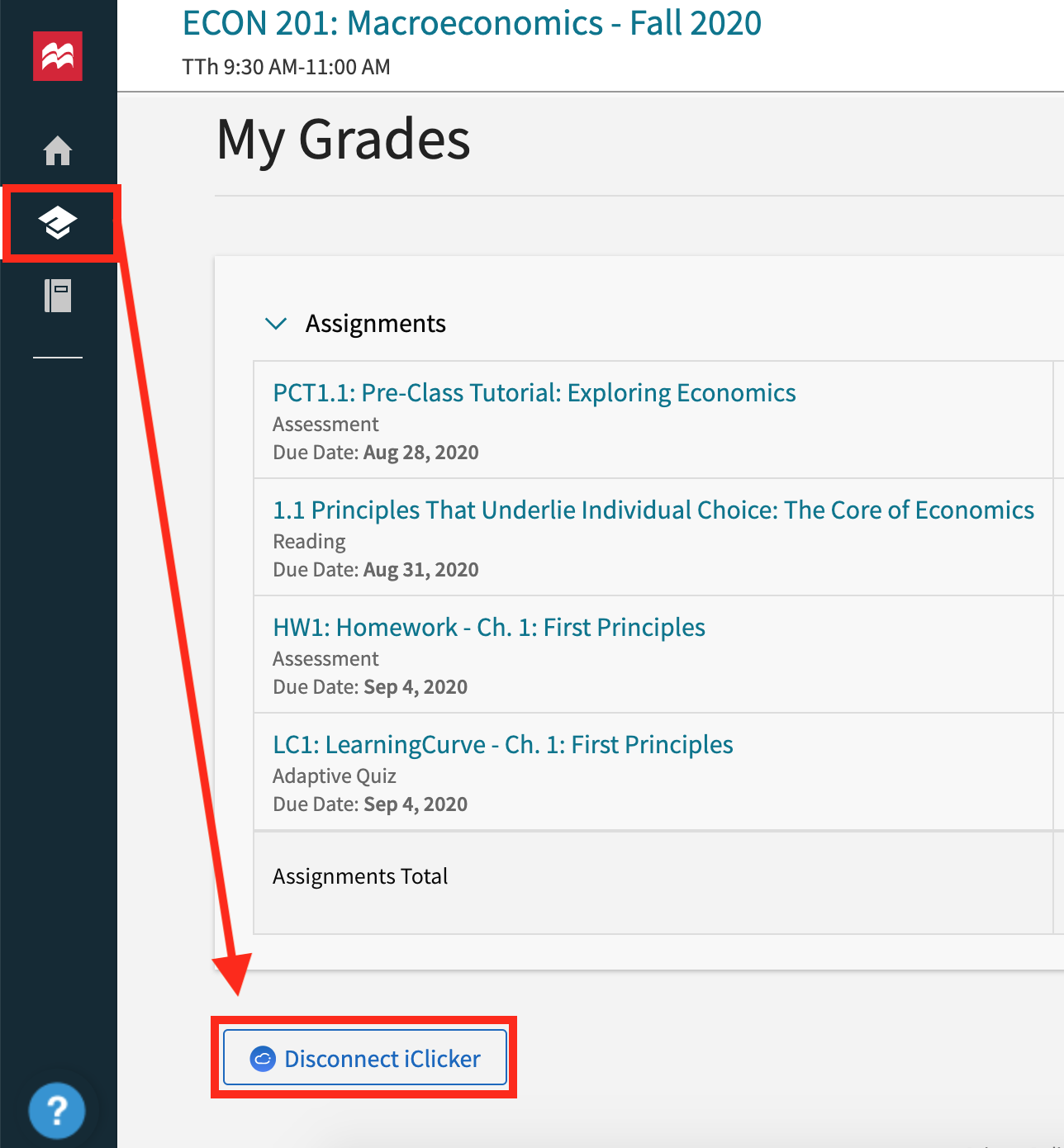 How to Connect Your iClicker Student Account with Achieve