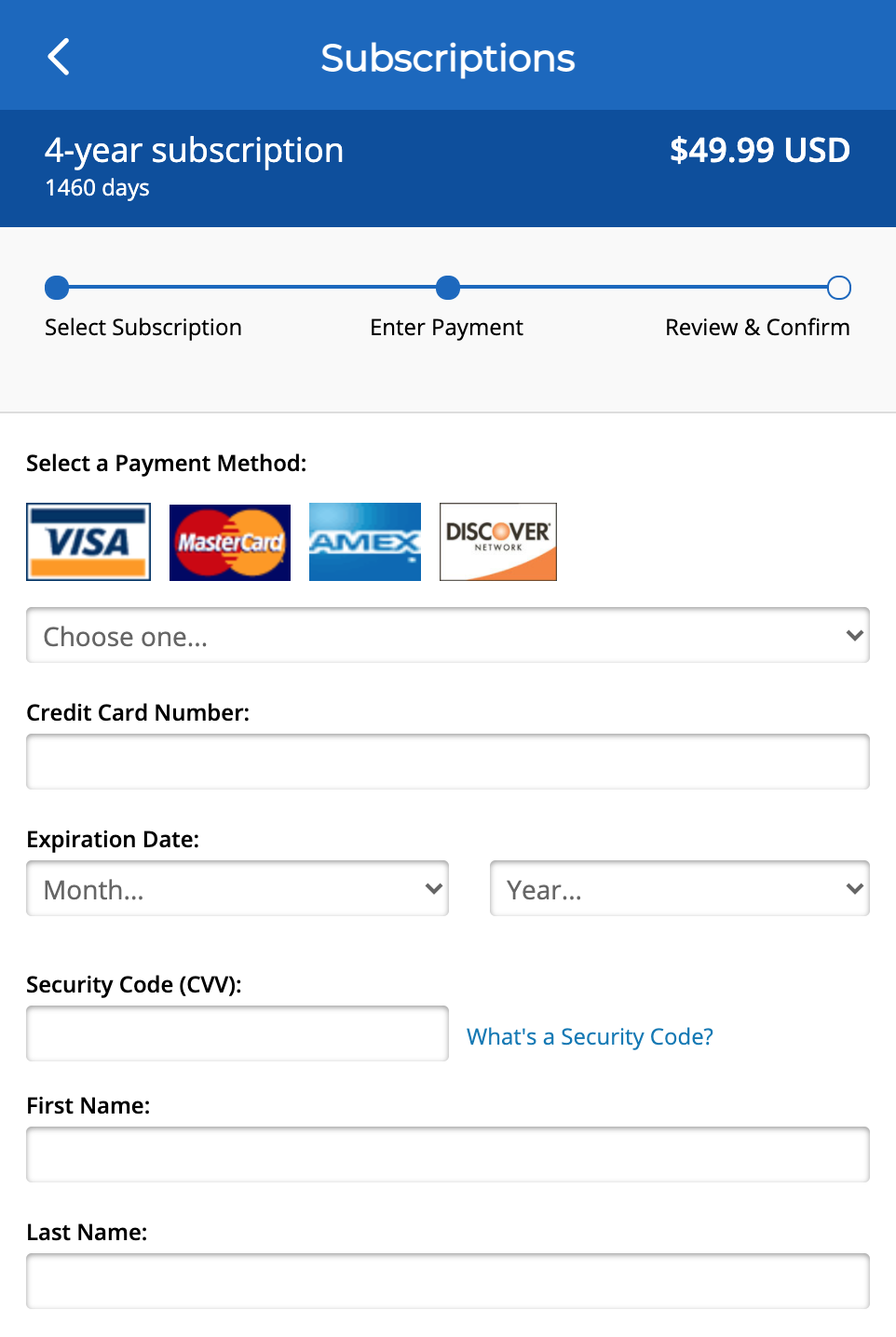 How to Purchase a Subscription in the iClicker Student App