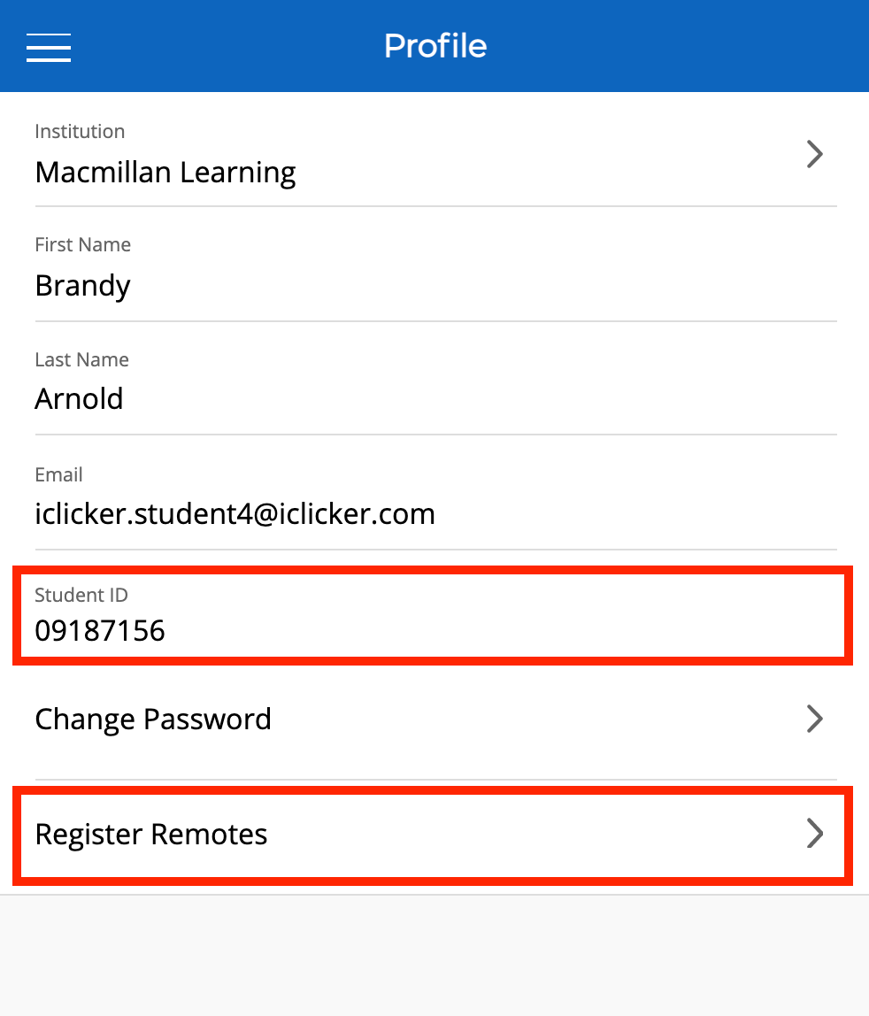 How can I tell if I have successfully registered my iClicker remote online?