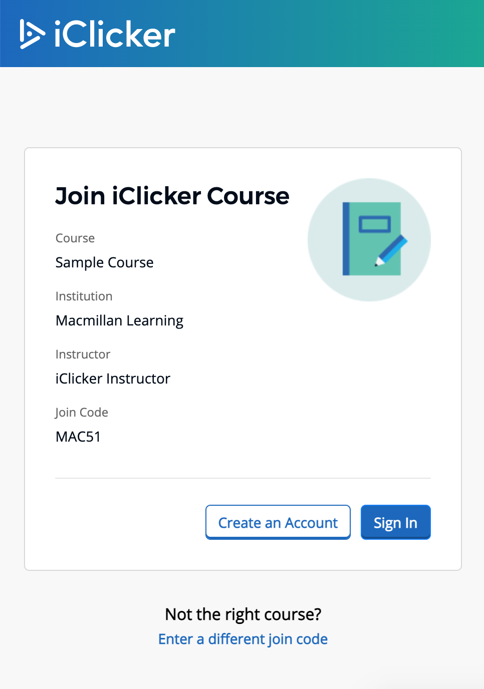 iClicker Attendance Only Courses: How to Add an Instructor's Course in ...