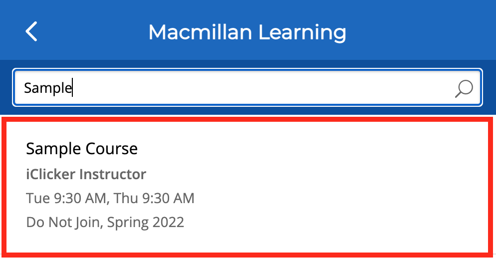 iClicker Attendance Only Courses: How to Add an Instructor's Course in ...