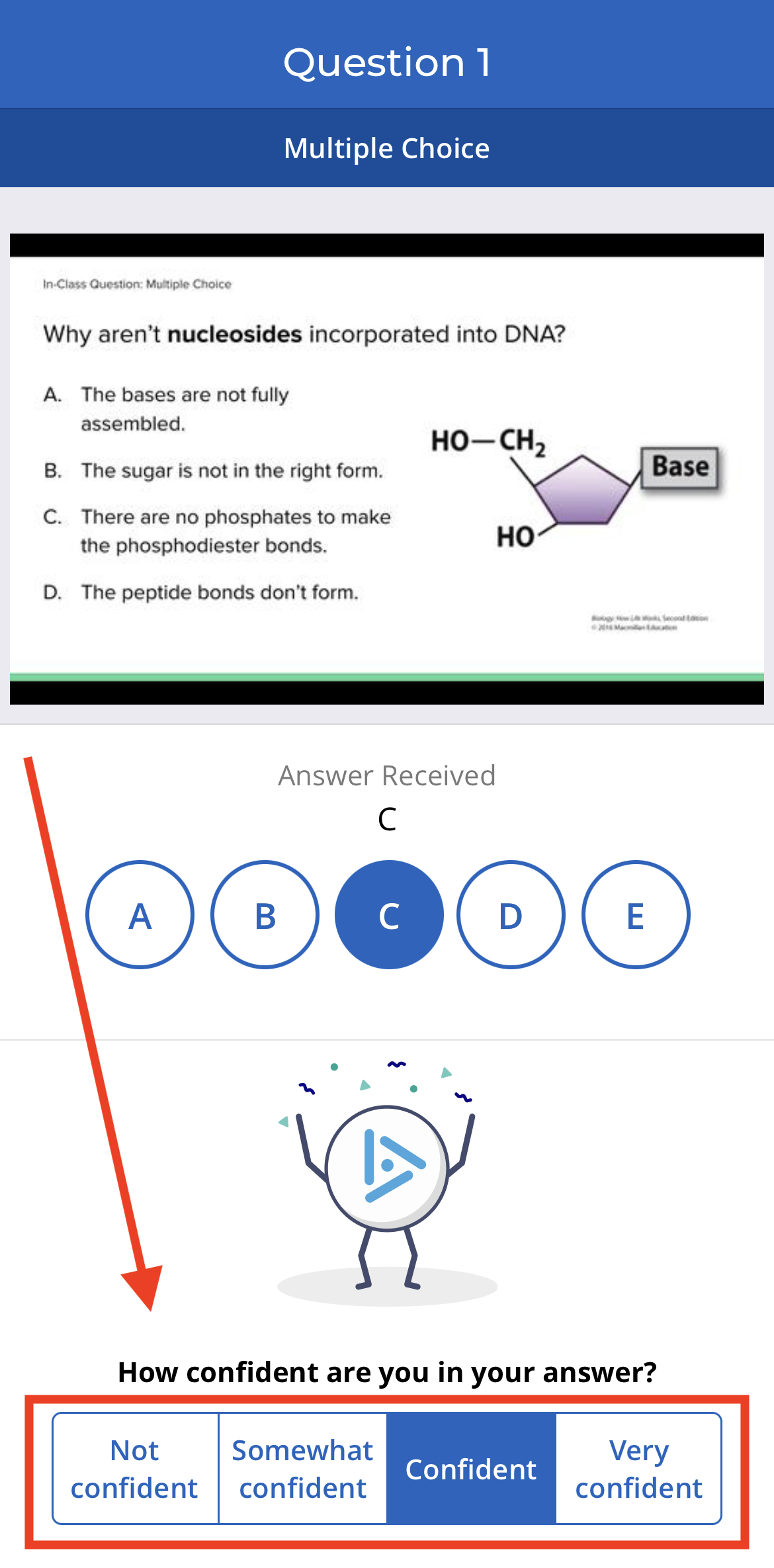 How to Participate in a Poll with the iClicker Student App