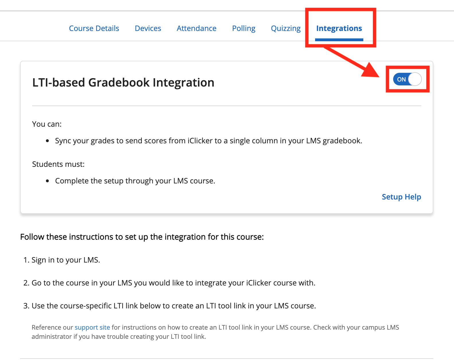 Instructor Guide: iClicker Cloud LTI Integration with Brightspace by D2L