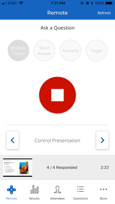 iClicker Cloud Mobile Instructor App User Guide