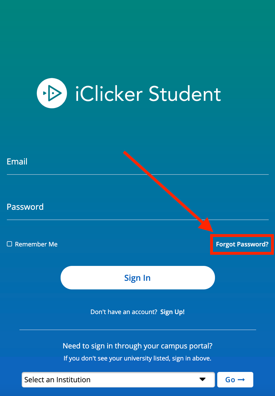 How to Retrieve Your Forgotten iClicker Password and Username