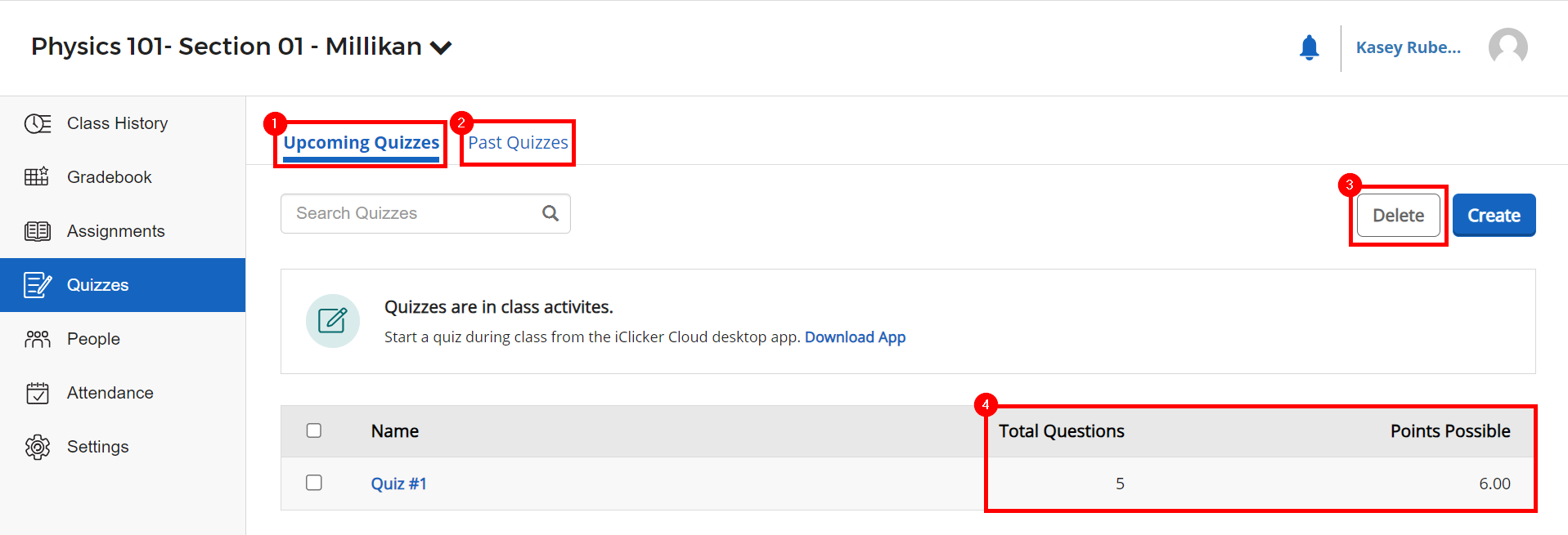 How to Create and Manage a Quiz Before Class in iClicker Cloud (Pre-Created Quizzing)