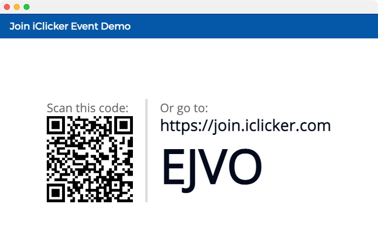 How to Participate in an Event in iClicker Cloud