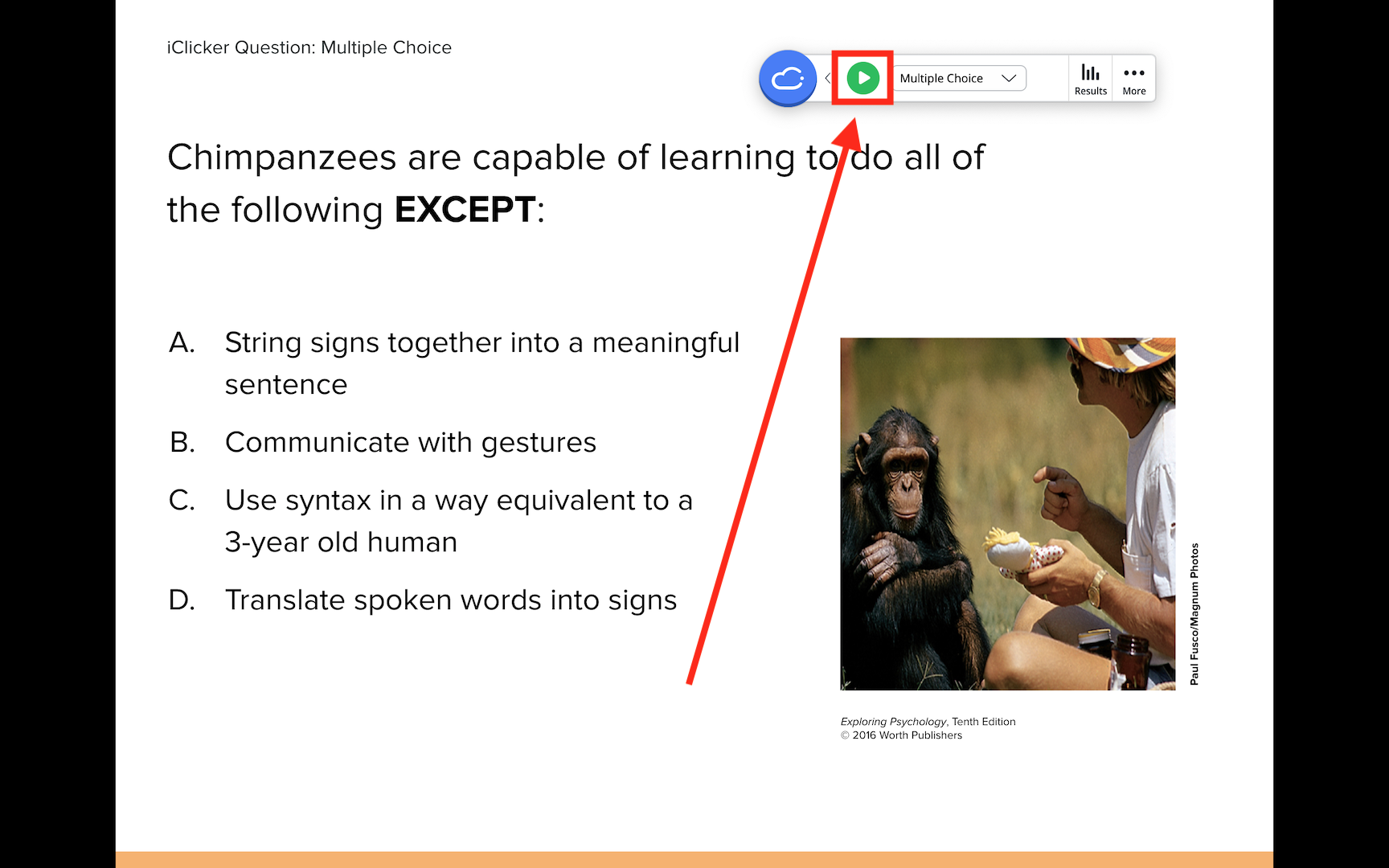 How to Run Polls in iClicker Cloud Courses