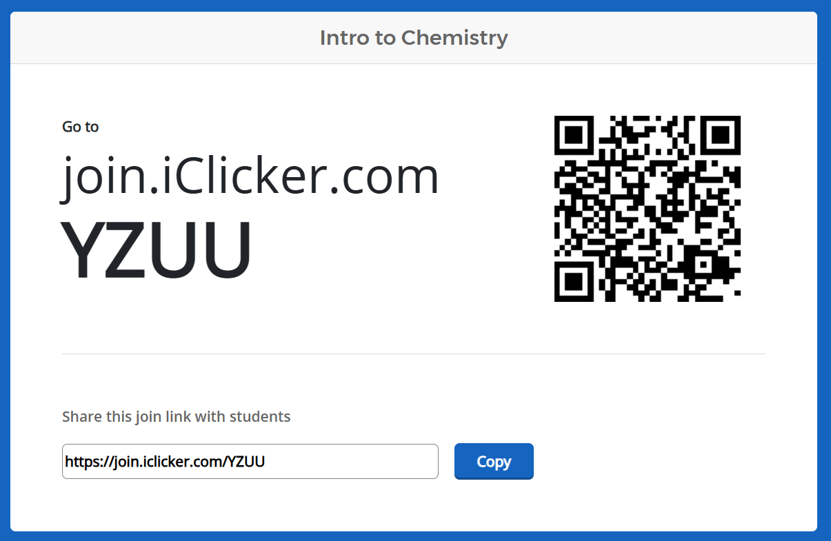 First Day of Class with iClicker: Getting Started