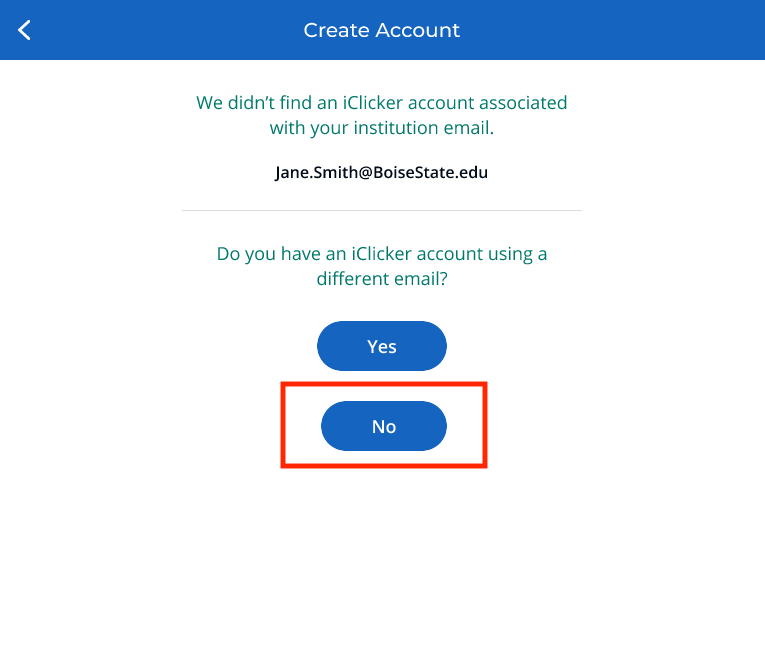 How Students Create an iClicker Account Through a Campus Portal