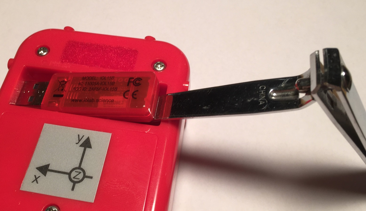 iOLab> Preparing your iOLab