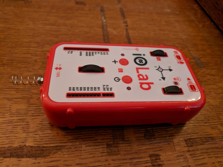 iOLab > Using accessories included with iOLab