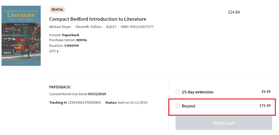 Student Store > What can I do if I rented my physical textbook but now ...