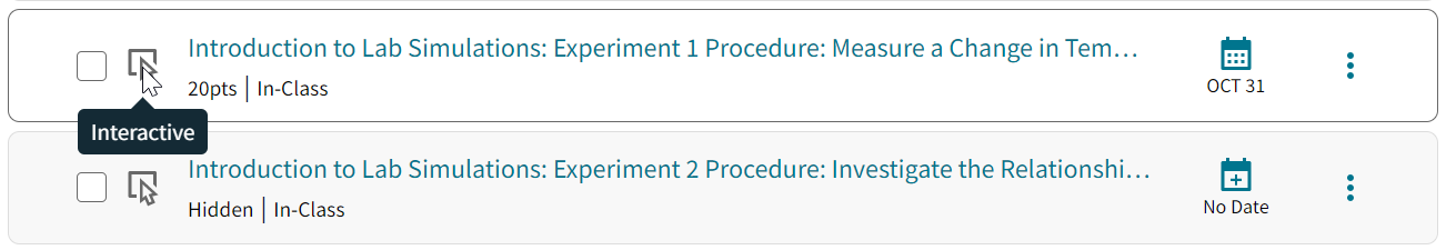 Navigating Achieve Lab Simulations