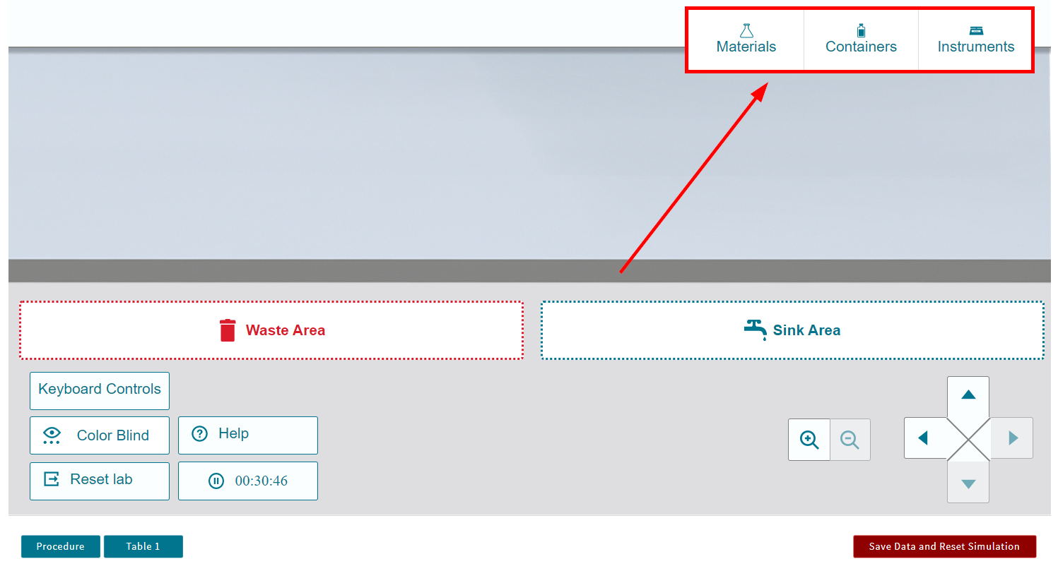 Navigating Achieve Lab Simulations