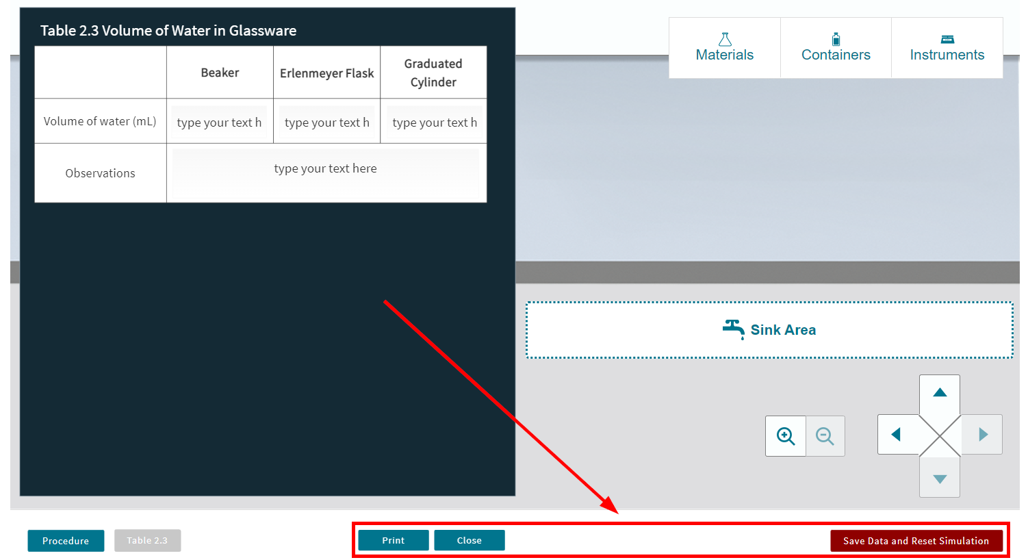 Navigating Achieve Lab Simulations