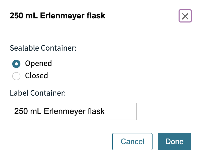 Achieve > Using Instruments and Containers in Lab Simulations