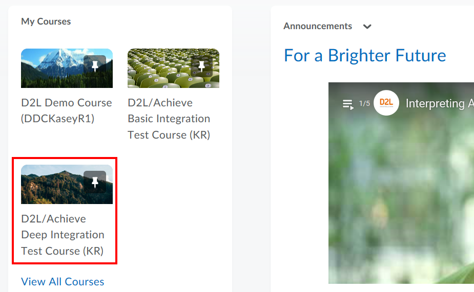 Achieve > Students: Register for Achieve Courses via your School's LMS