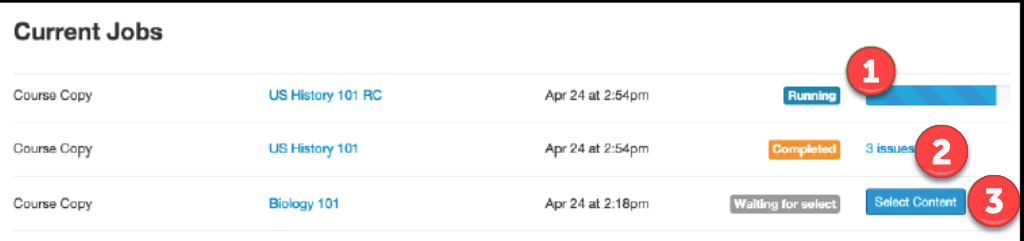 Duplicating a Canvas course integrated with Achieve