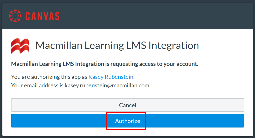 Using Macmillan/BFW Course Tools in your Canvas course