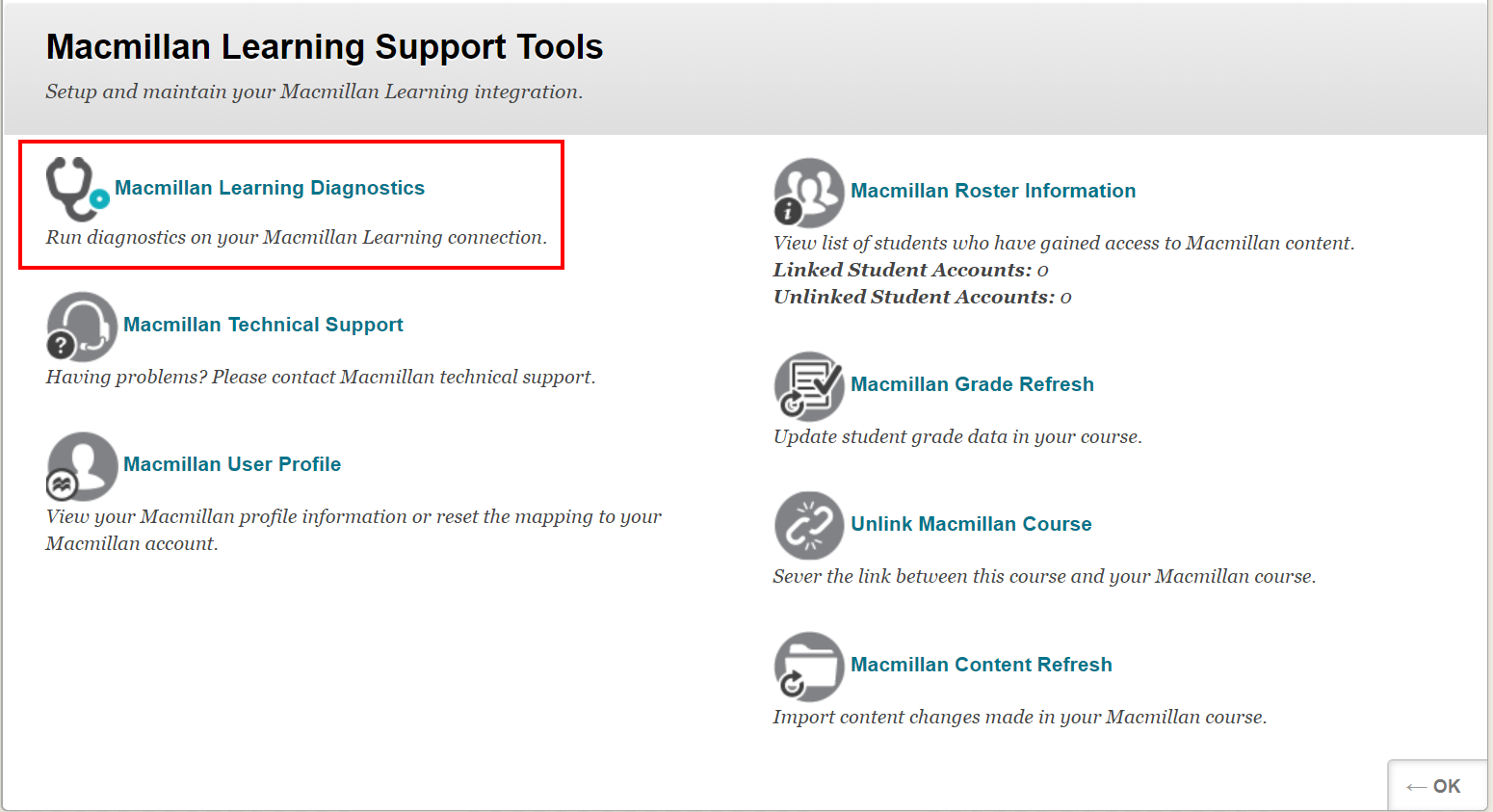 Using Macmillan Course Tools in your Blackboard course
