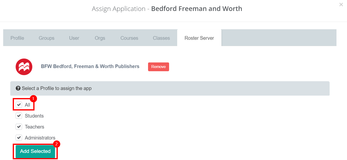 Administrators: Set up a roster integration using ClassLink