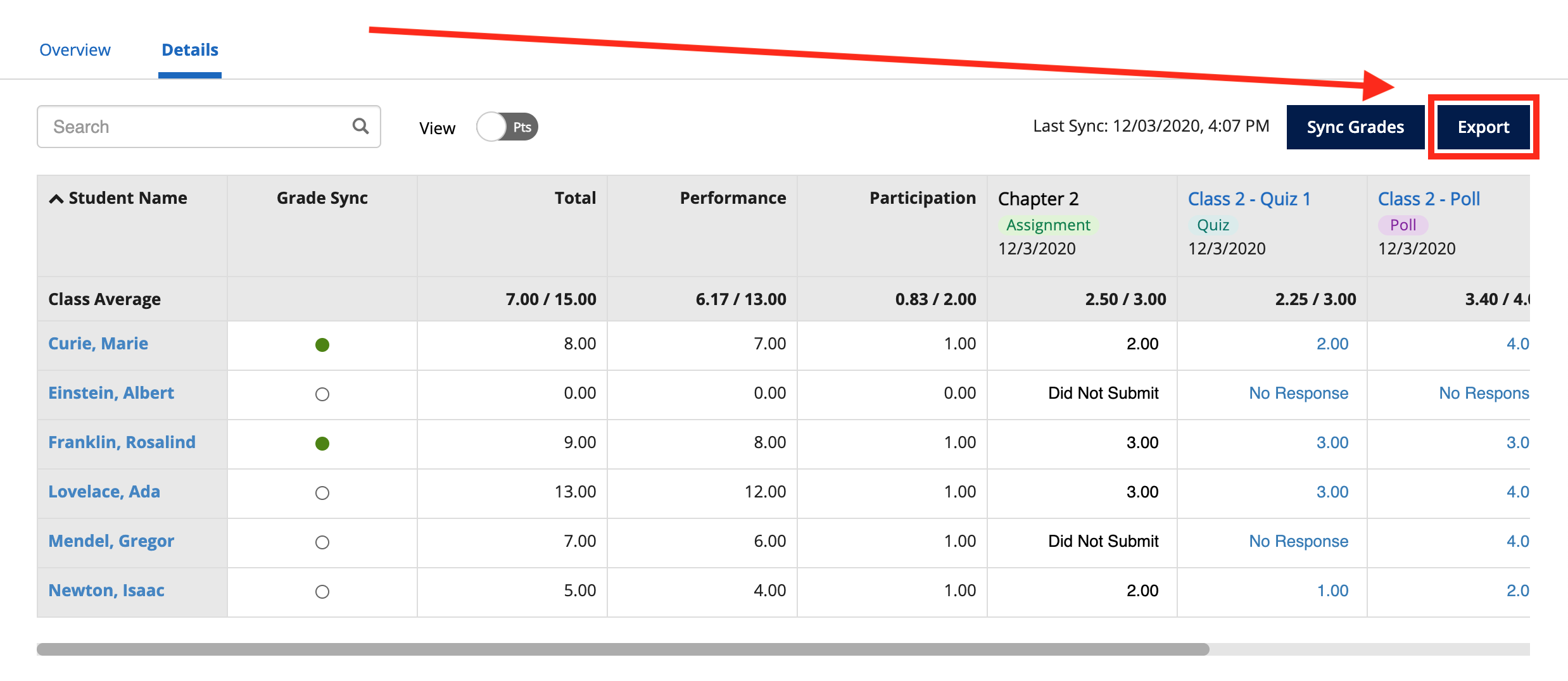 How to Use the Gradebook on the iClicker Cloud Instructor Website