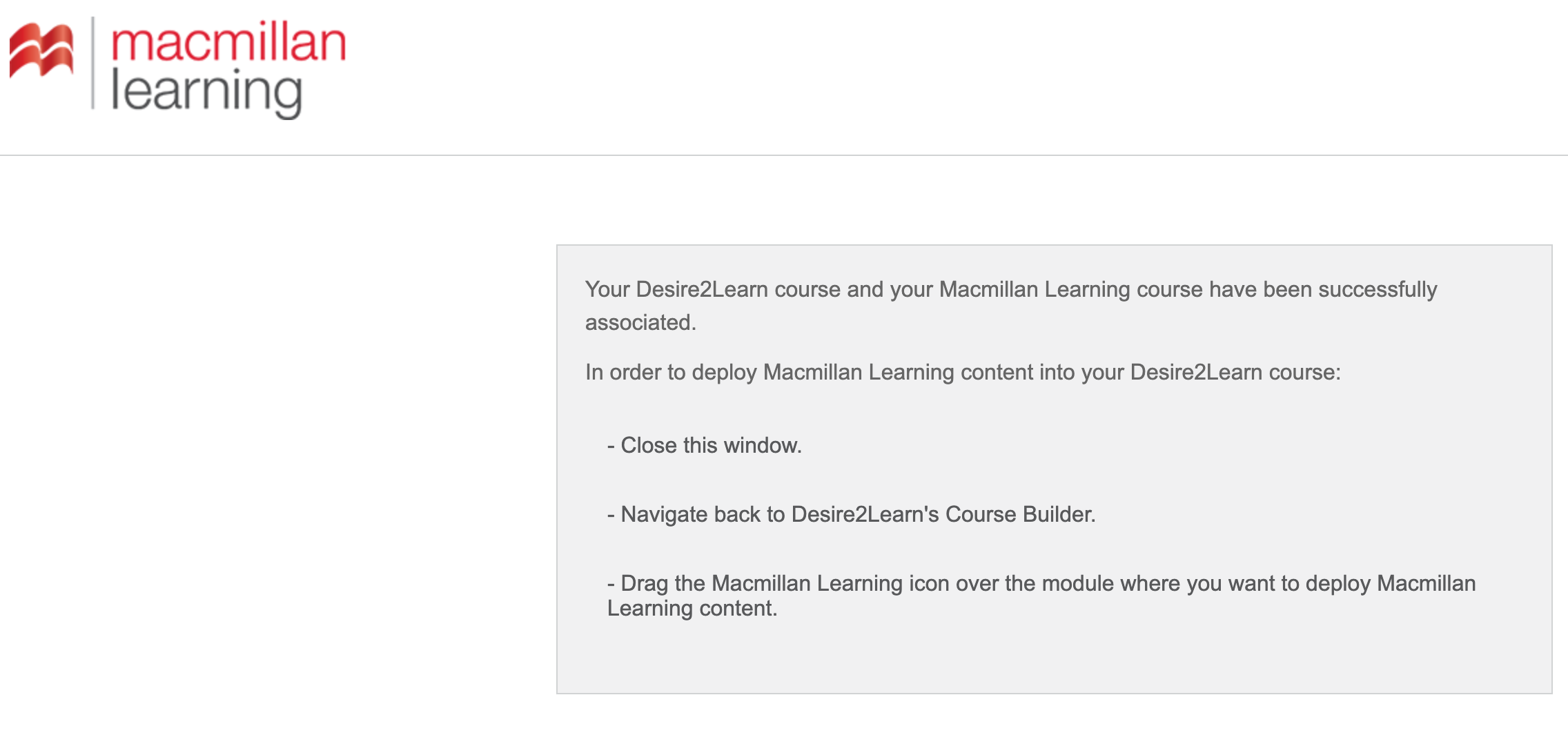 Instructor guide to LTI Advantage (LTI 1.3) integration with D2L ...