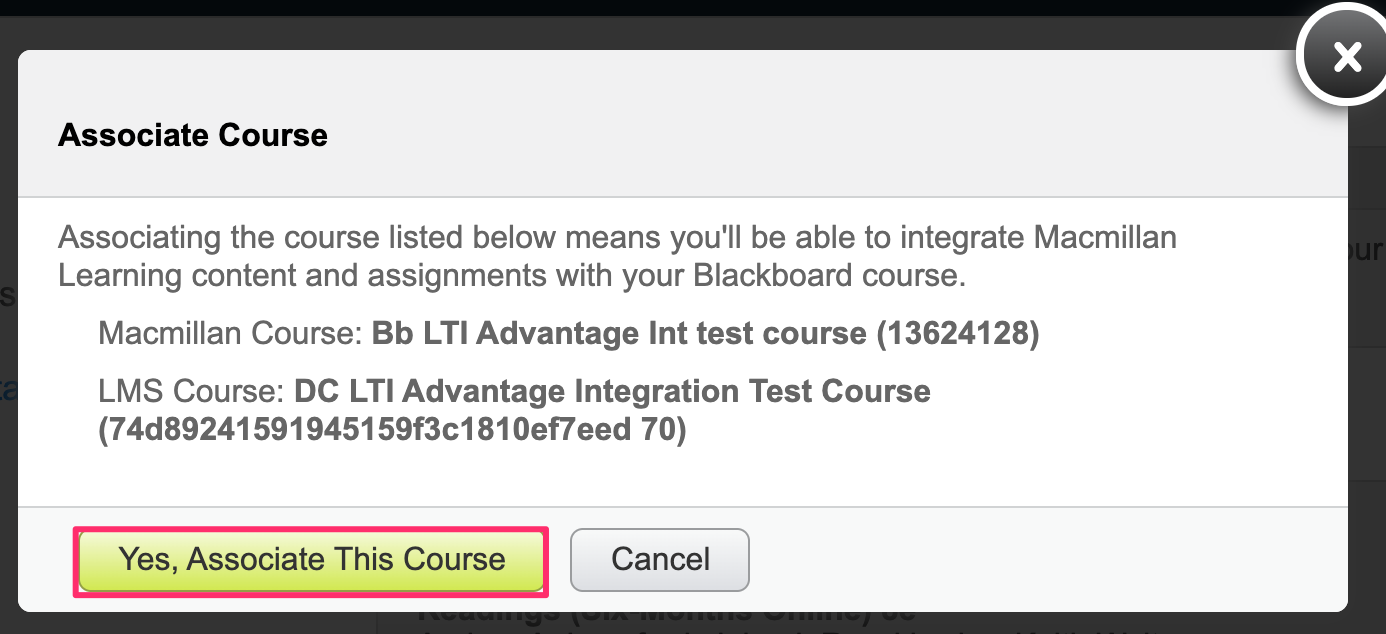 Instructor guide to LTI Advantage (LTI 1.3) integration with Blackboard ...