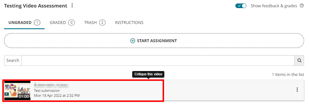 Achieve > GoReact: Group recording sessions