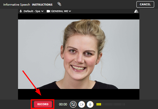Achieve > GoReact: Record a video