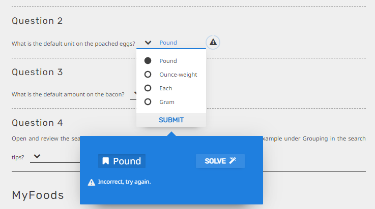Complete a Smart Worksheet in Achieve