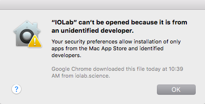 iOLab > Installing software for Mac