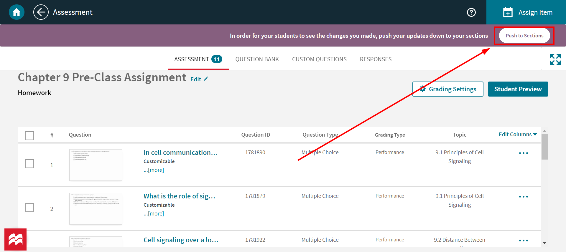 Achieve > Create and manage sections with a Section Manager