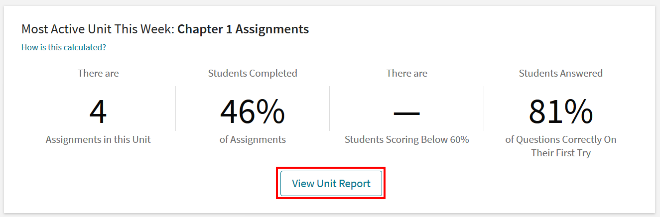 Achieve > Using Reports