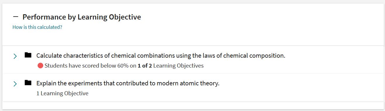 Achieve > Using Reports