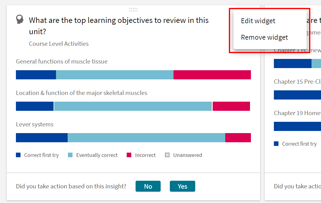 Achieve > Using Reports